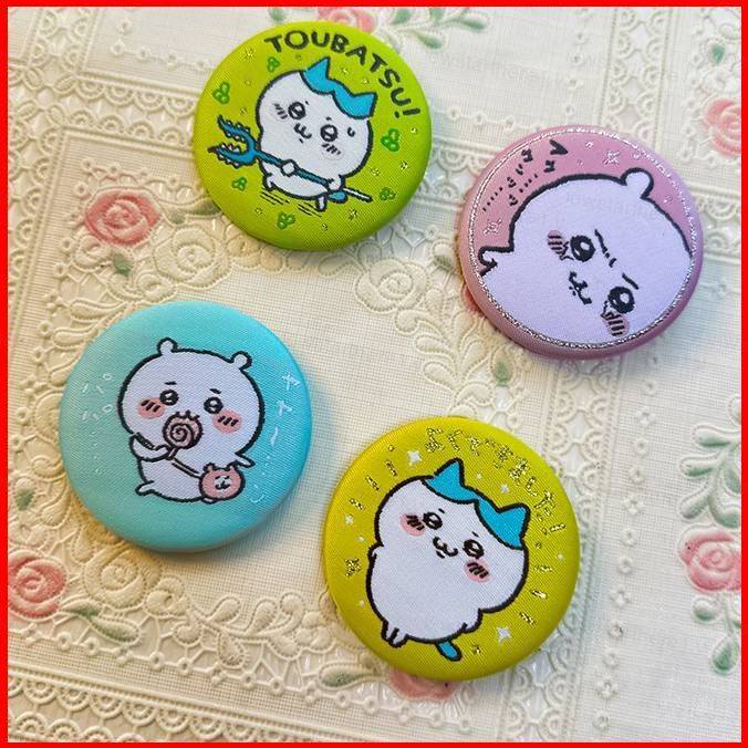 Ere1 Cute Chiikawa Fabric Badge Gift For Girls Collections Hachiware ...