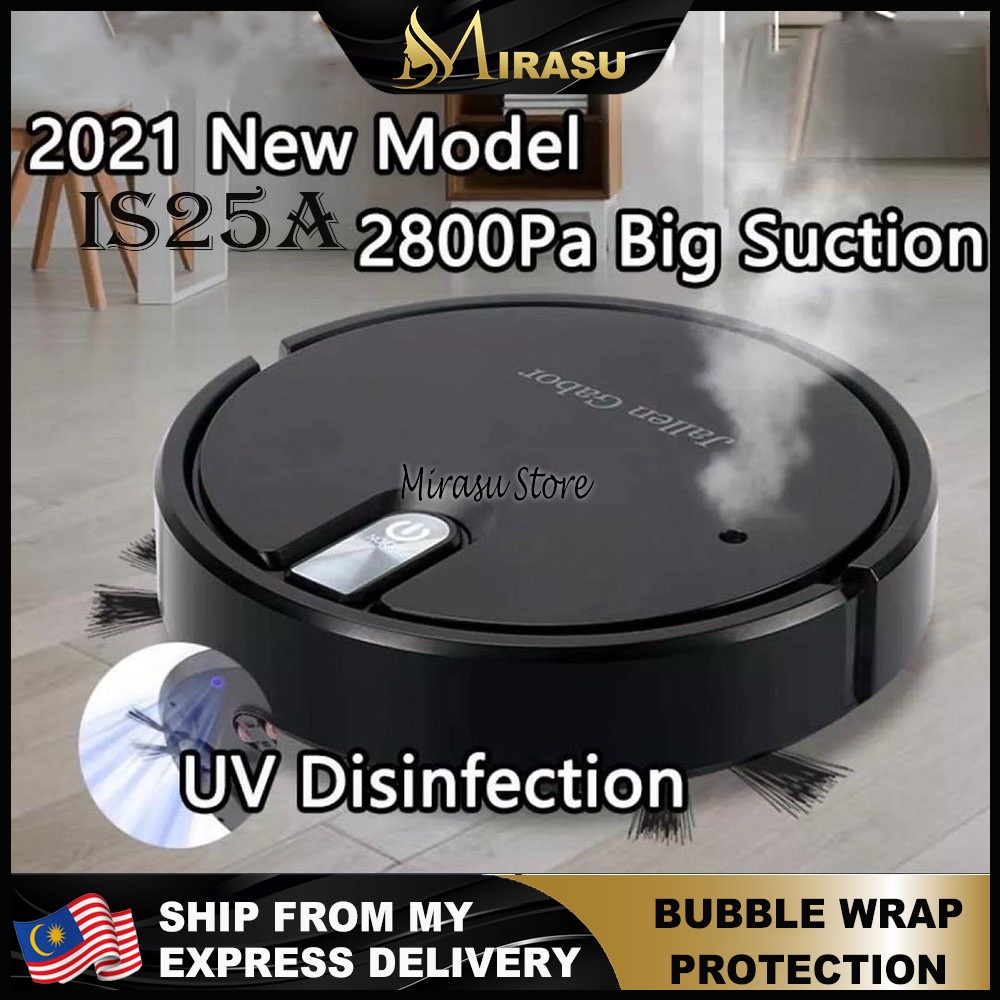 MIRASU 无线吸尘机 Jallen Gabor IS25 (3in1) / IS25A (5in1) Intelligent Vacuum Cleaner Smart Sweep Mop ...