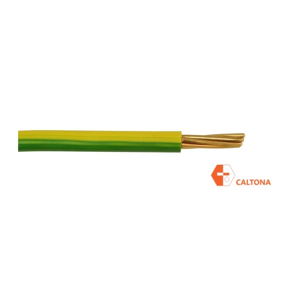 AWG14 Multi-strand Ground Wire, Flexible PVC Insulated Cable Green ...