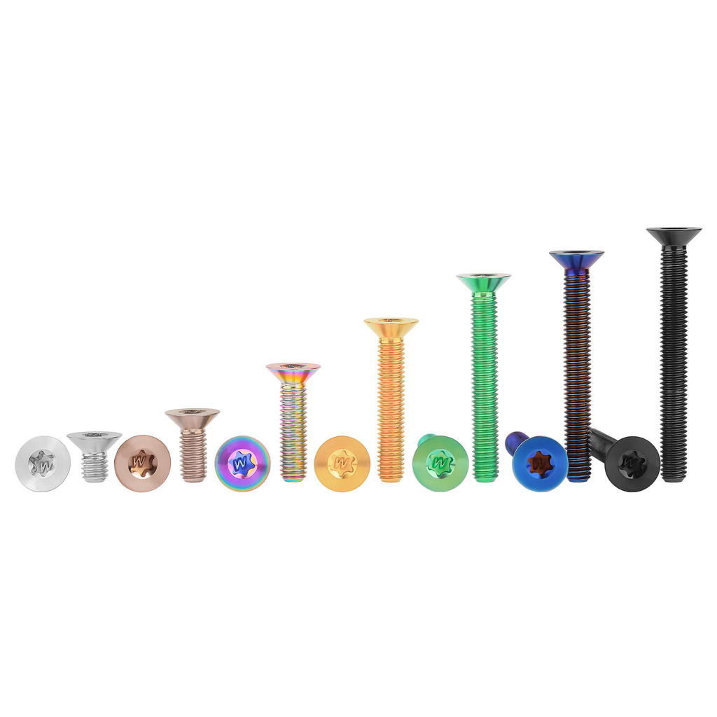 Wanyifa Titanium Bolt M6x10-60mm Inner Torx Countersunk Bolt For ...