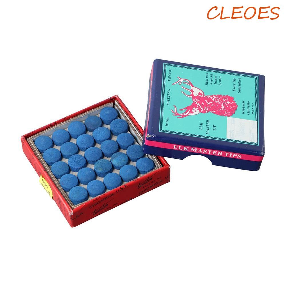 CLEOES Billiard Cue Stick Tip Cue Tip Cover M Hardness Billiard ...