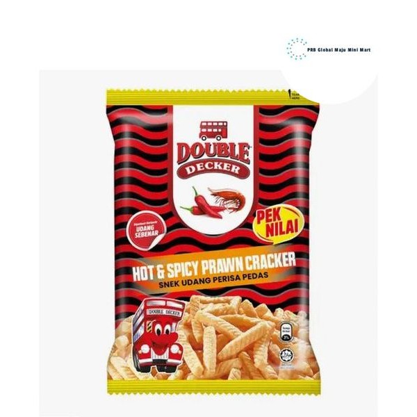 Double Decker Prawn Cracker Hot And Spicy 80g | Shopee Malaysia