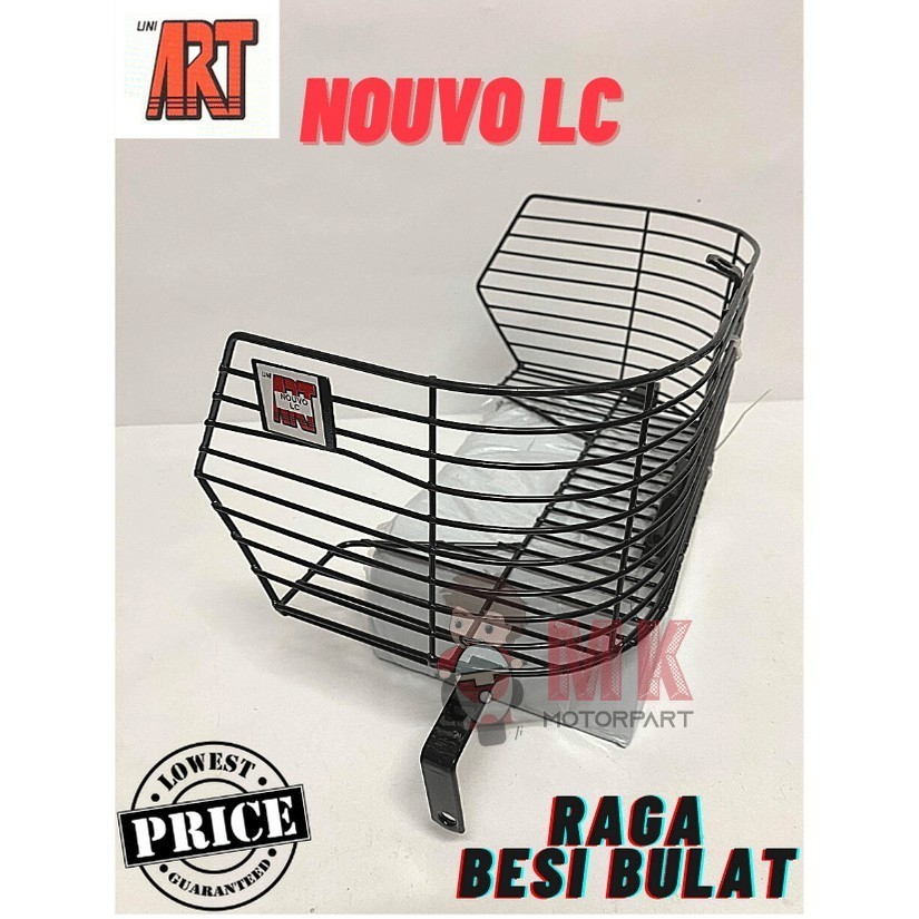 YAMAHA NOUVO-LC RAGA BESI 0 IRON BAKUL STEEL LETAK BARANG BASKET AT135 ...