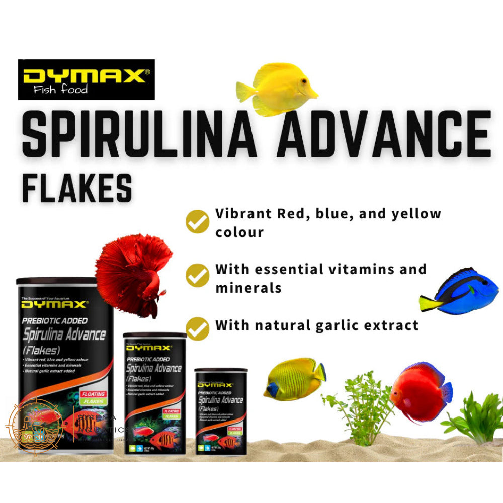 DYMAX Spirulina Advance (Flakes) - Nutrient-Rich Food for Vibrant ...
