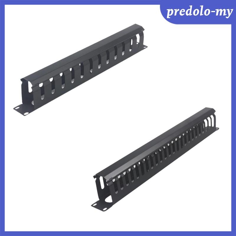[PredoloMY] Server Rack Cable Management Desk Cord Organizer Cable ...