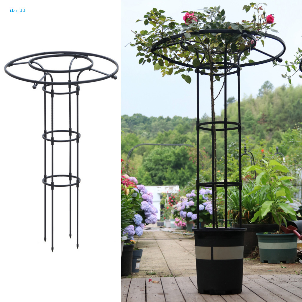 IBN- Durable Garden Plant Support Weather-resistant Plant Trellis Metal ...