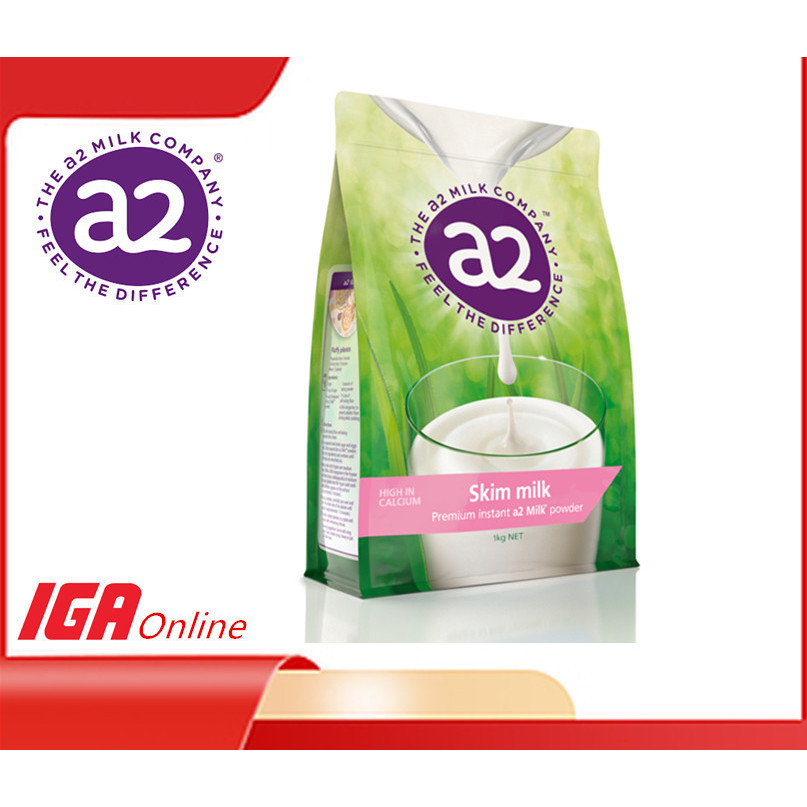 [EXP 09/2026] A2 Skim Milk Powder Low Fat ( 1kg ) ( Made in New Zealand ...