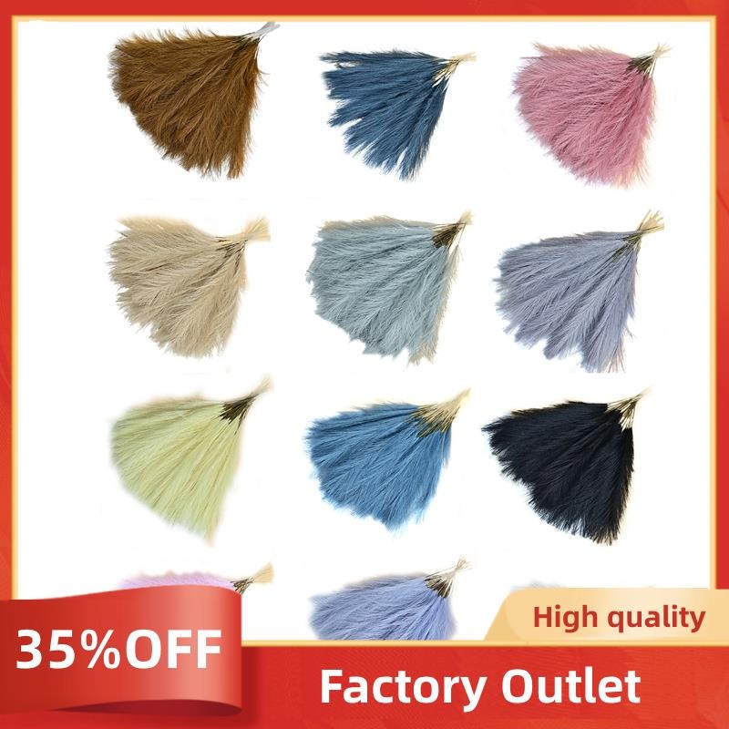 Artificial Reed Pampas Bouquet Artificial Pampas Grass 16.9 Inch Pampas ...