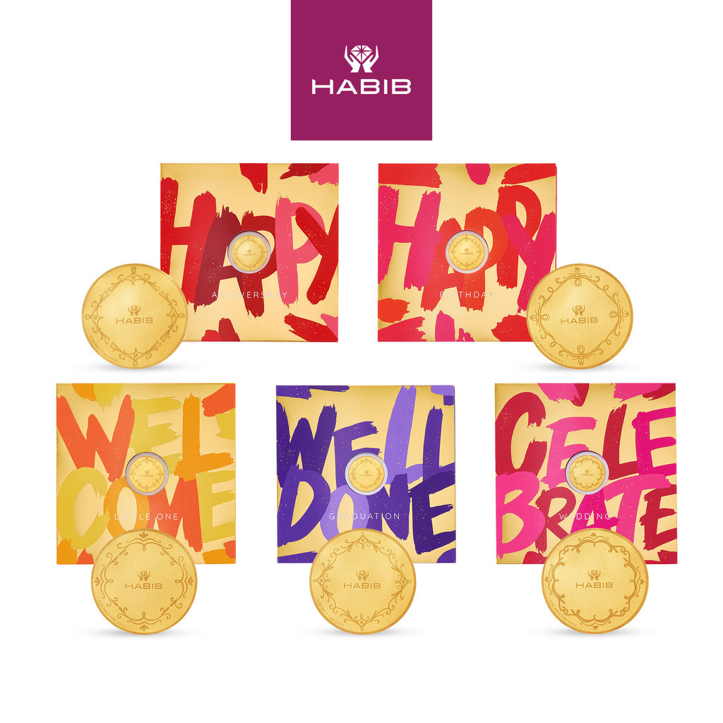 HABIB Joy Collection | 999.9 Gold Wafer Coin (0.20g) | Shopee Malaysia