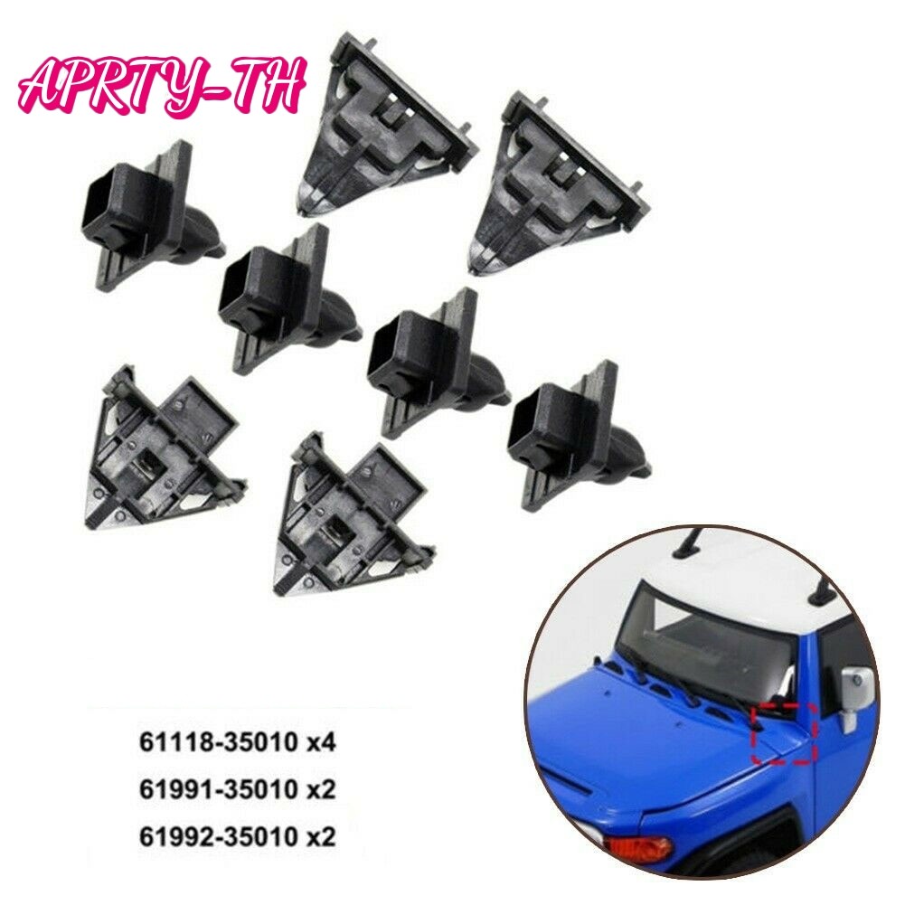 (HUND) Car Panel Clips,Body Retainer Mudguard Cowl Clip Set FOR TOYOTA ...