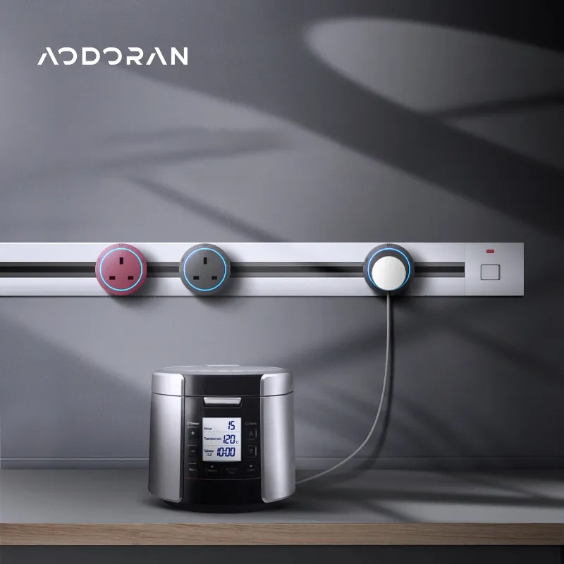 AODORAN Power Track Socket Multi-Color Kitchen Dedicated Powertrac ...