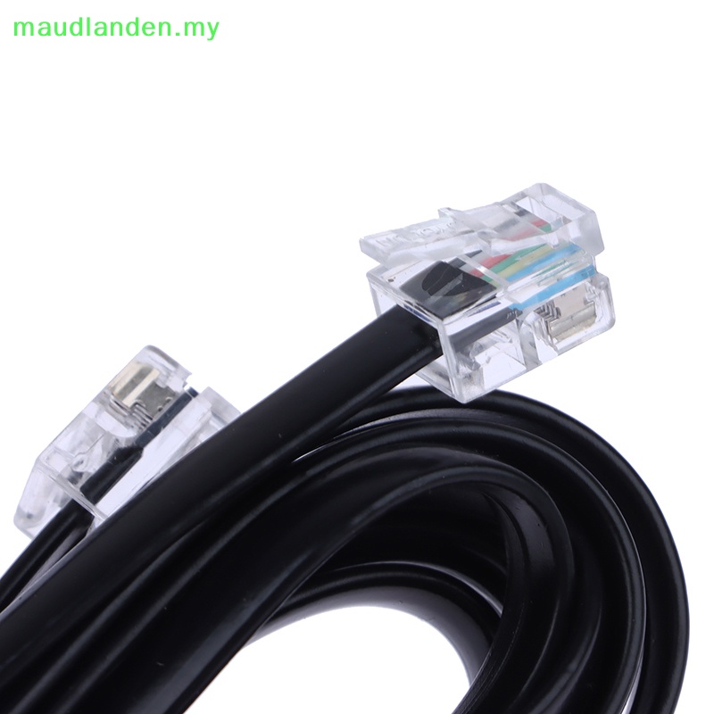 maudlanden RJ12 6P6C 1/2/3/5m Data Cable, Male To Male Modular Data ...
