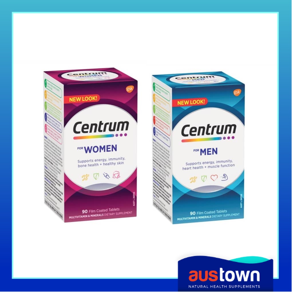 Centrum For Men 90 Tablets Exclusive Size | Shopee Malaysia