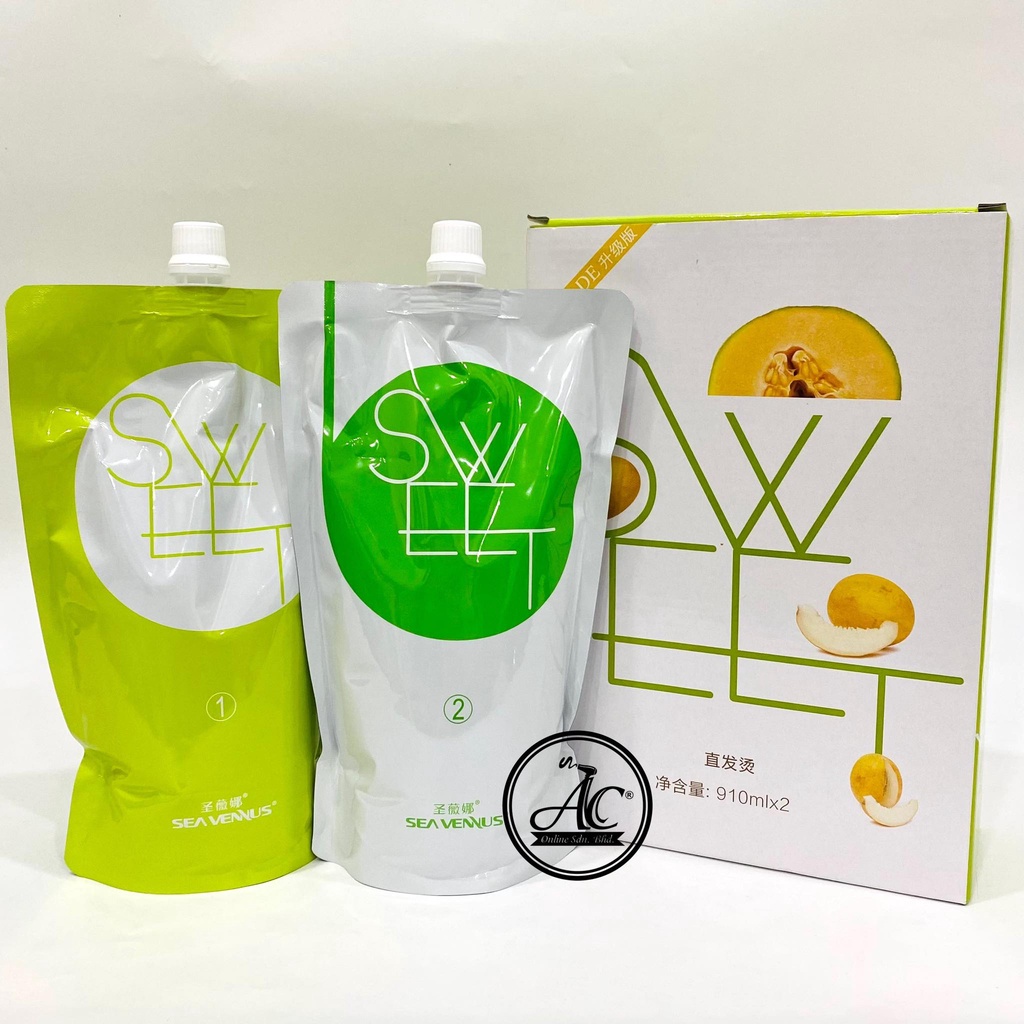 Sea Vennus Colonna Rebonding Cream 910ml x2 圣薇娜水润直发膏拉直膏 Sea Venus ...