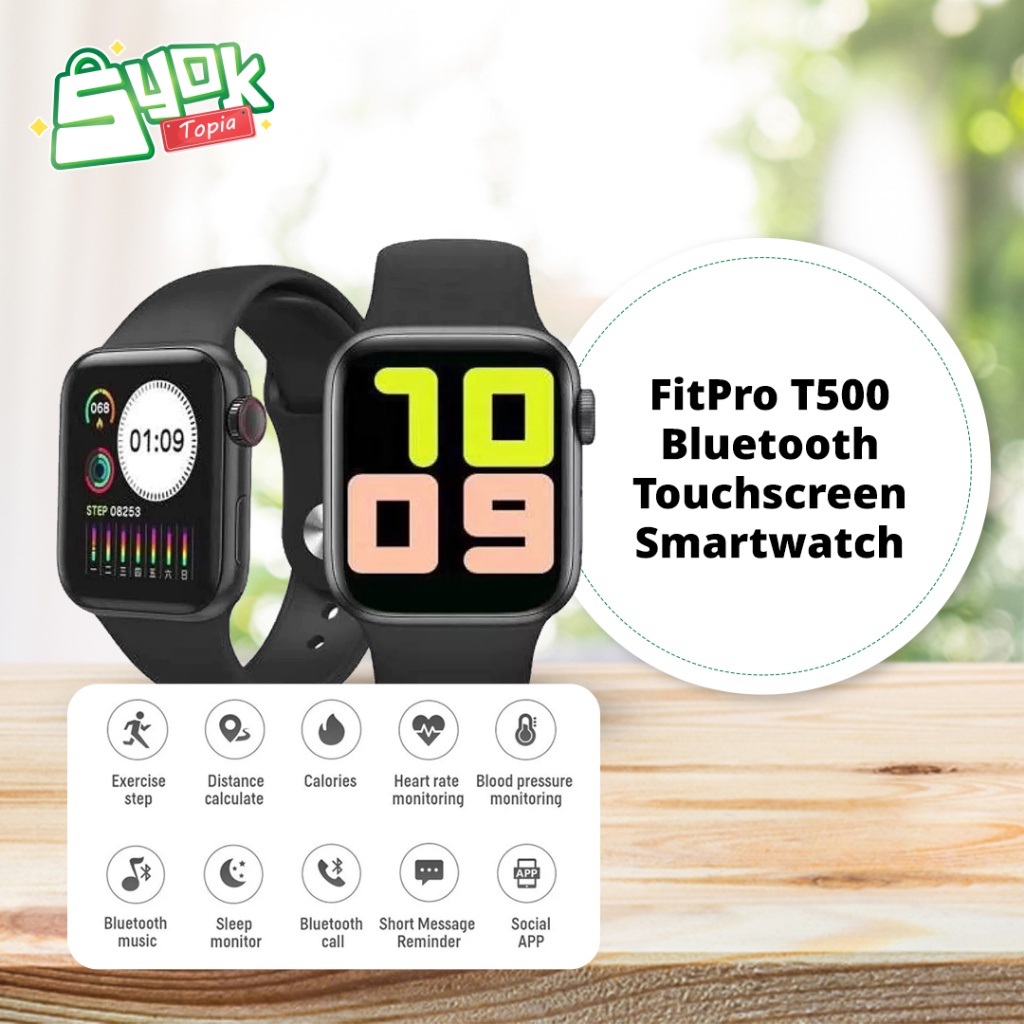 FitPro Bluetooth Touchscreen Smartwatch | For Android & l0S Users ...