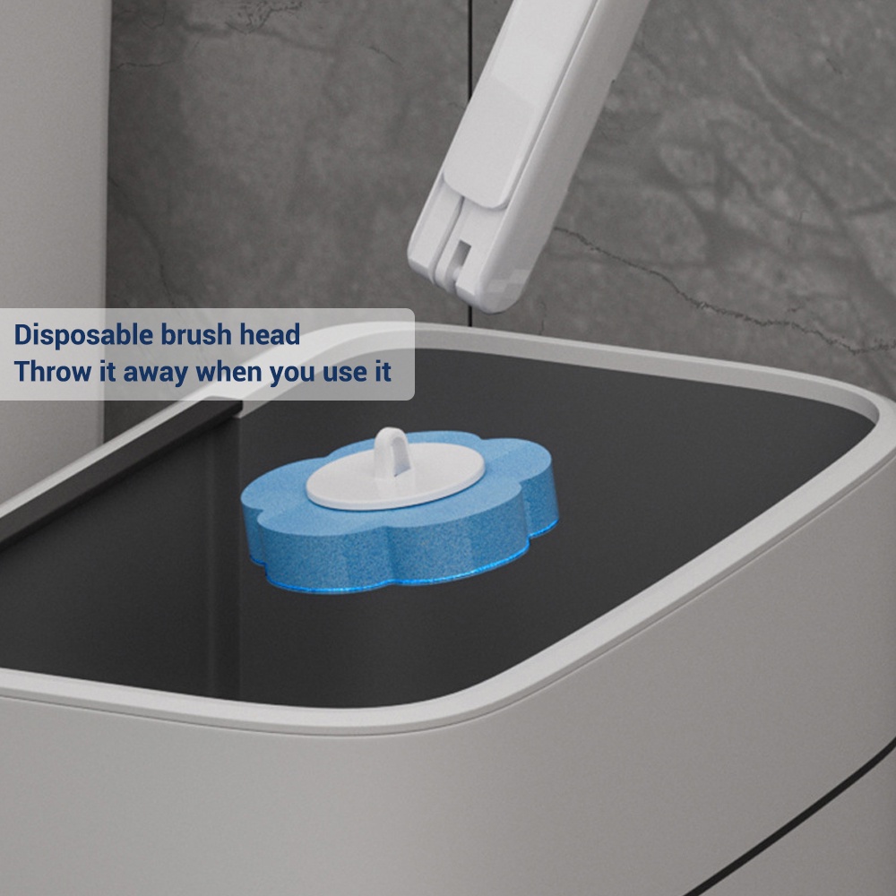 Disposable Silicone Toilet Bowl Brush Cleaner Berus Toilet Tandas Viral ...