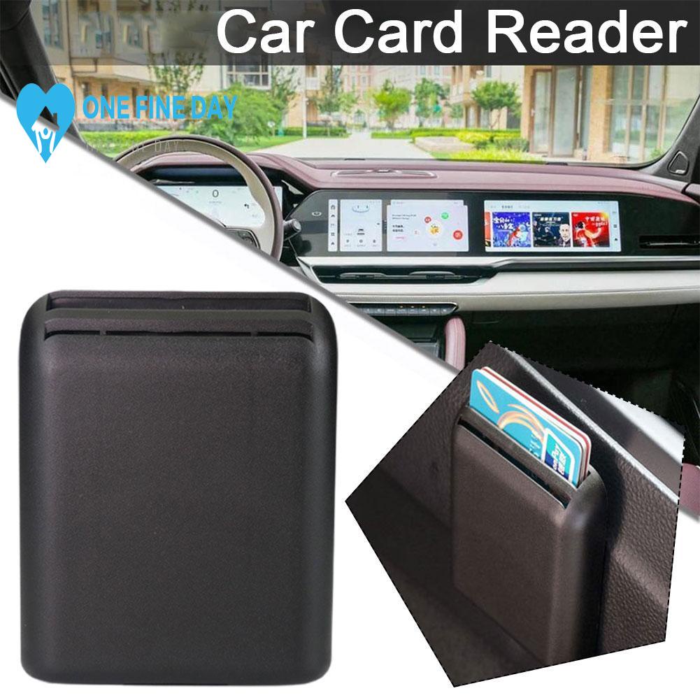 Car Card Holder Car High-speed Card Holder Storage Car Card Slot Box ...