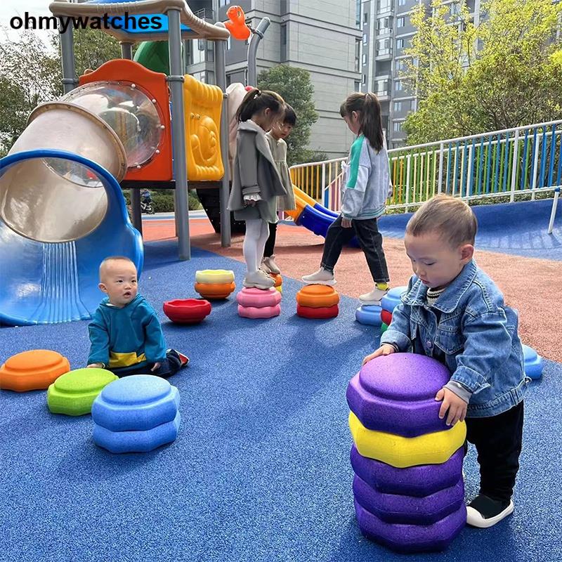 Stepping Stones for Kids Balance Block Obstacle Course Diameter ...