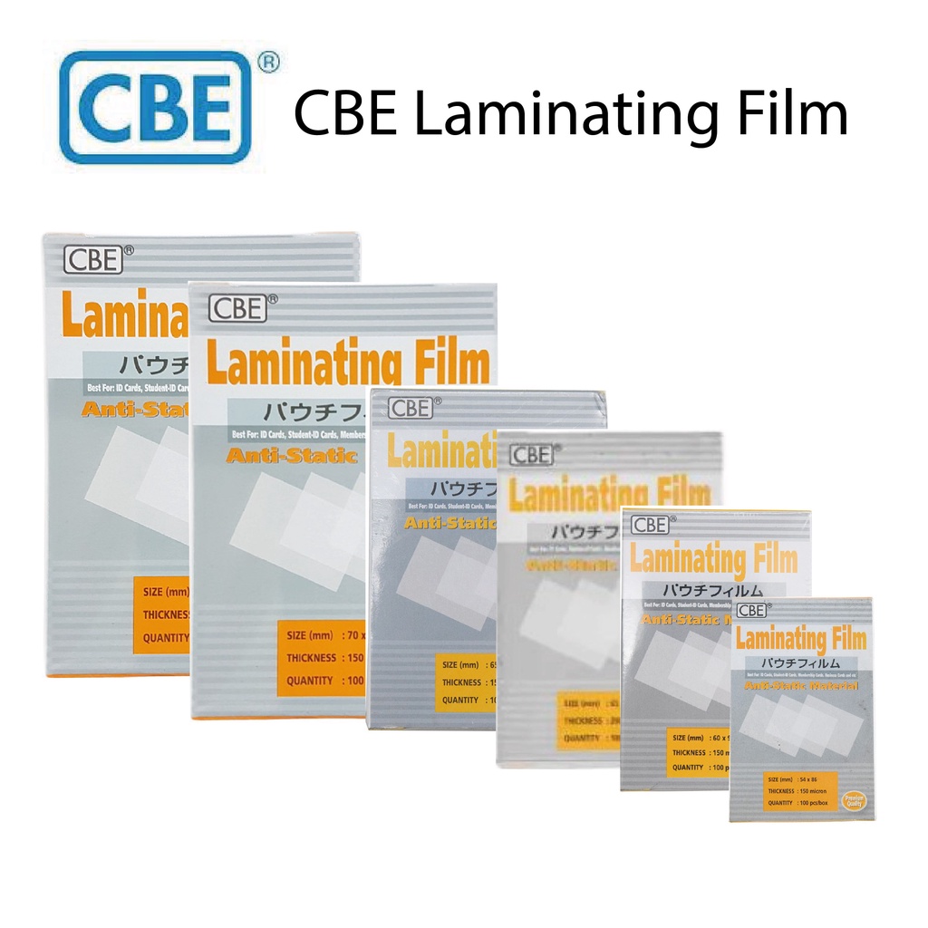 CBE Laminate/ Laminating Film | Shopee Malaysia