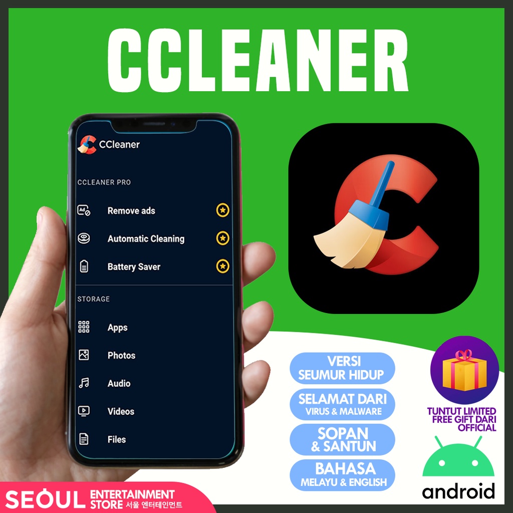 NEW VERSION 🔔 CCleaner 🔔 MOD GAME [ANDROID] | Shopee Malaysia