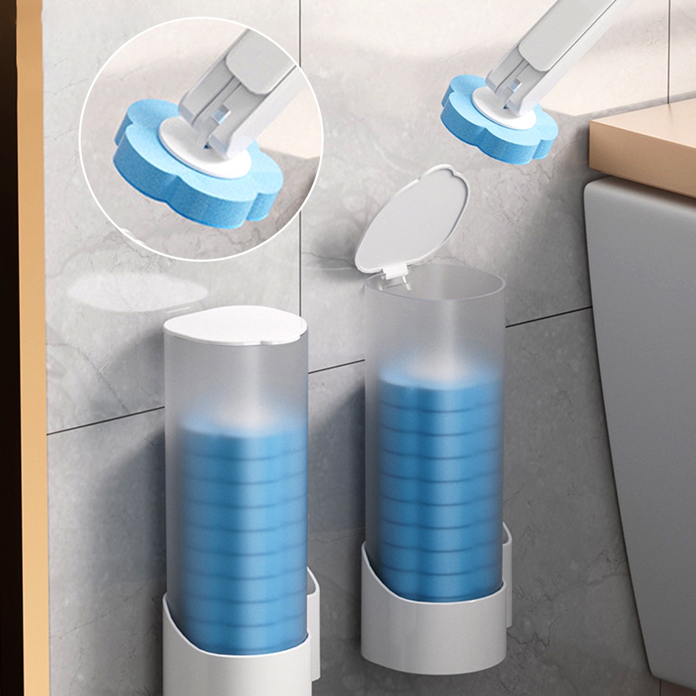 Disposable Silicone Toilet Bowl Brush Cleaner Berus Toilet Tandas Viral ...