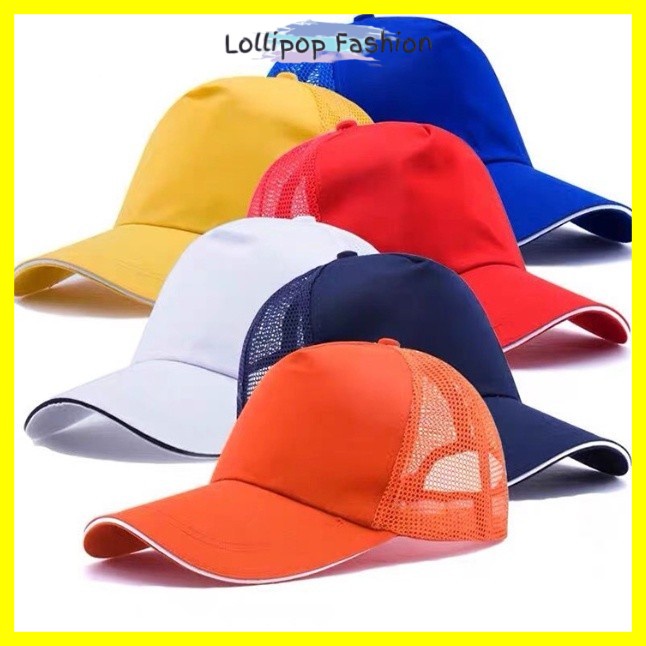 LOLLIPOP FASHION ️ READY STOCK ️Unisex Plain Baseball Cap Adjustable ...