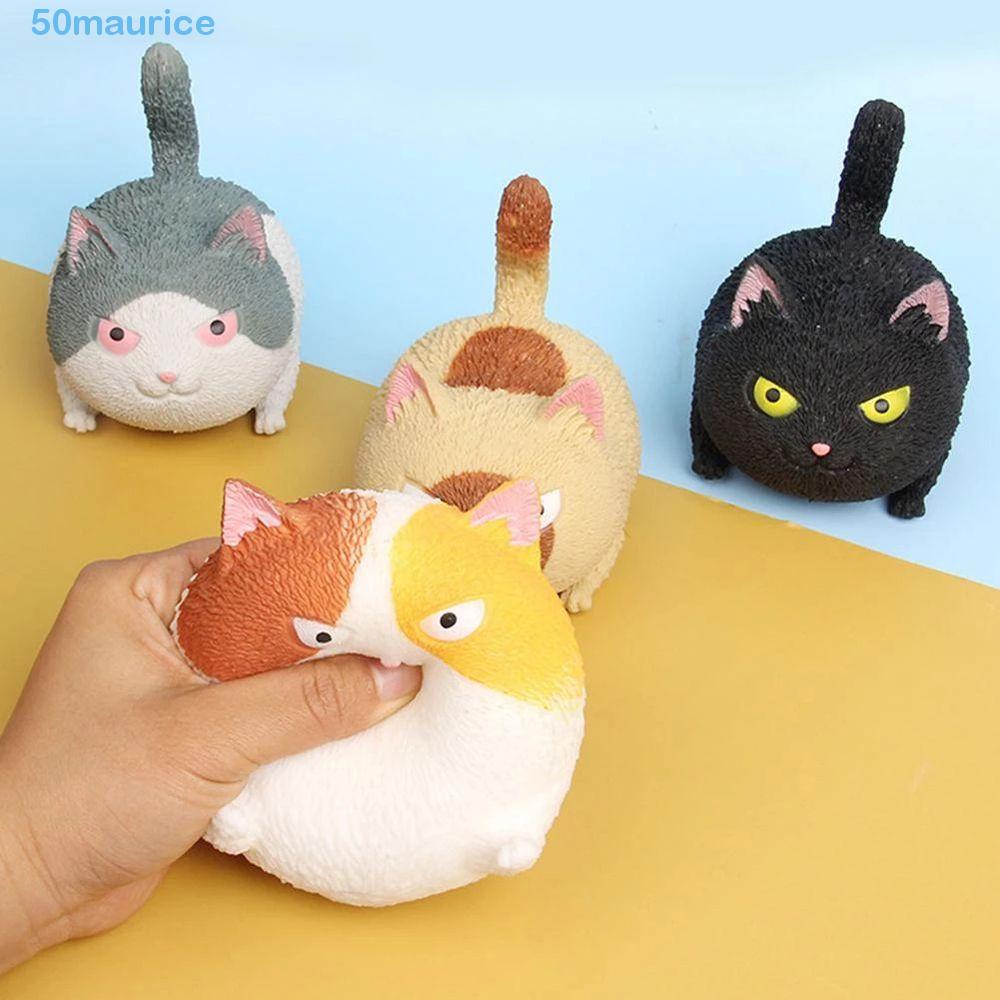 MAURICE Squeeze Animals Soft Cute Antistress Cat-shape Mini Animals ...