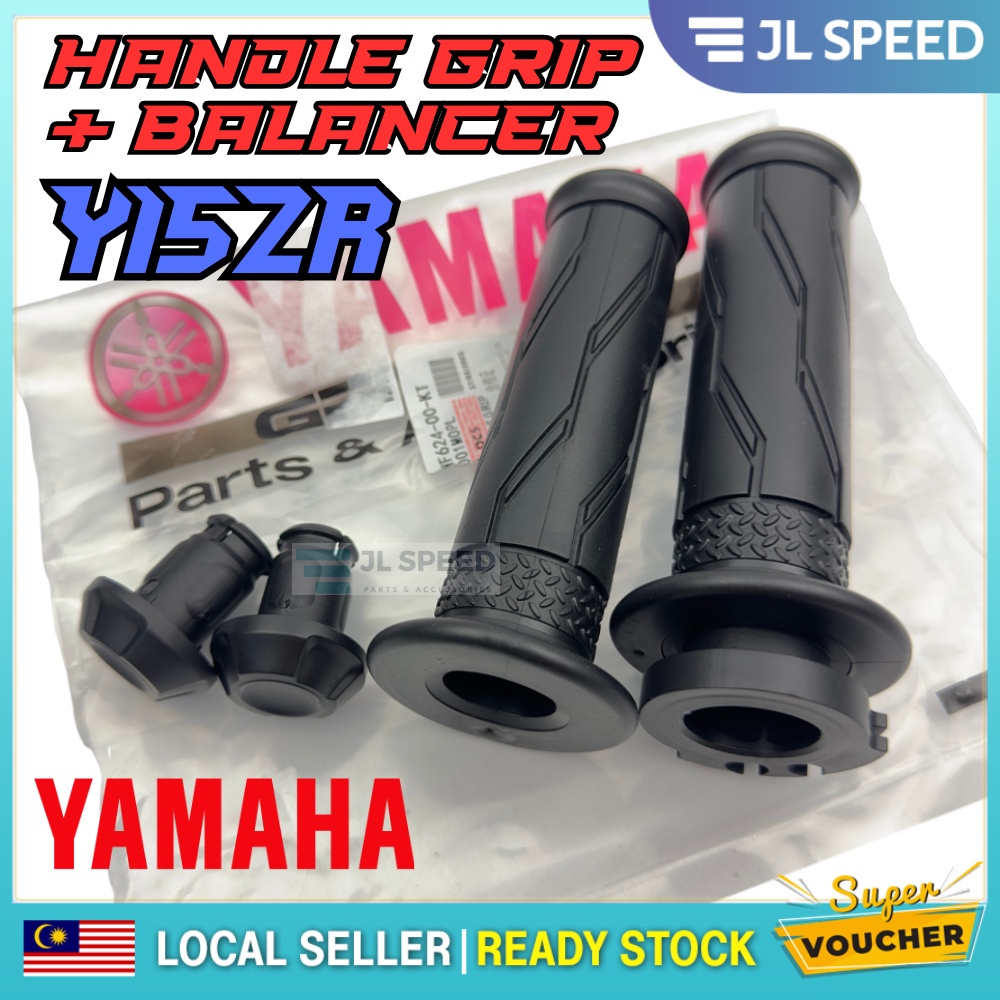 (1 SET) Y15 Y16 HANDLE GRIP THROTTLE GRIP BALANCER SET EXCITER Y15ZR ...