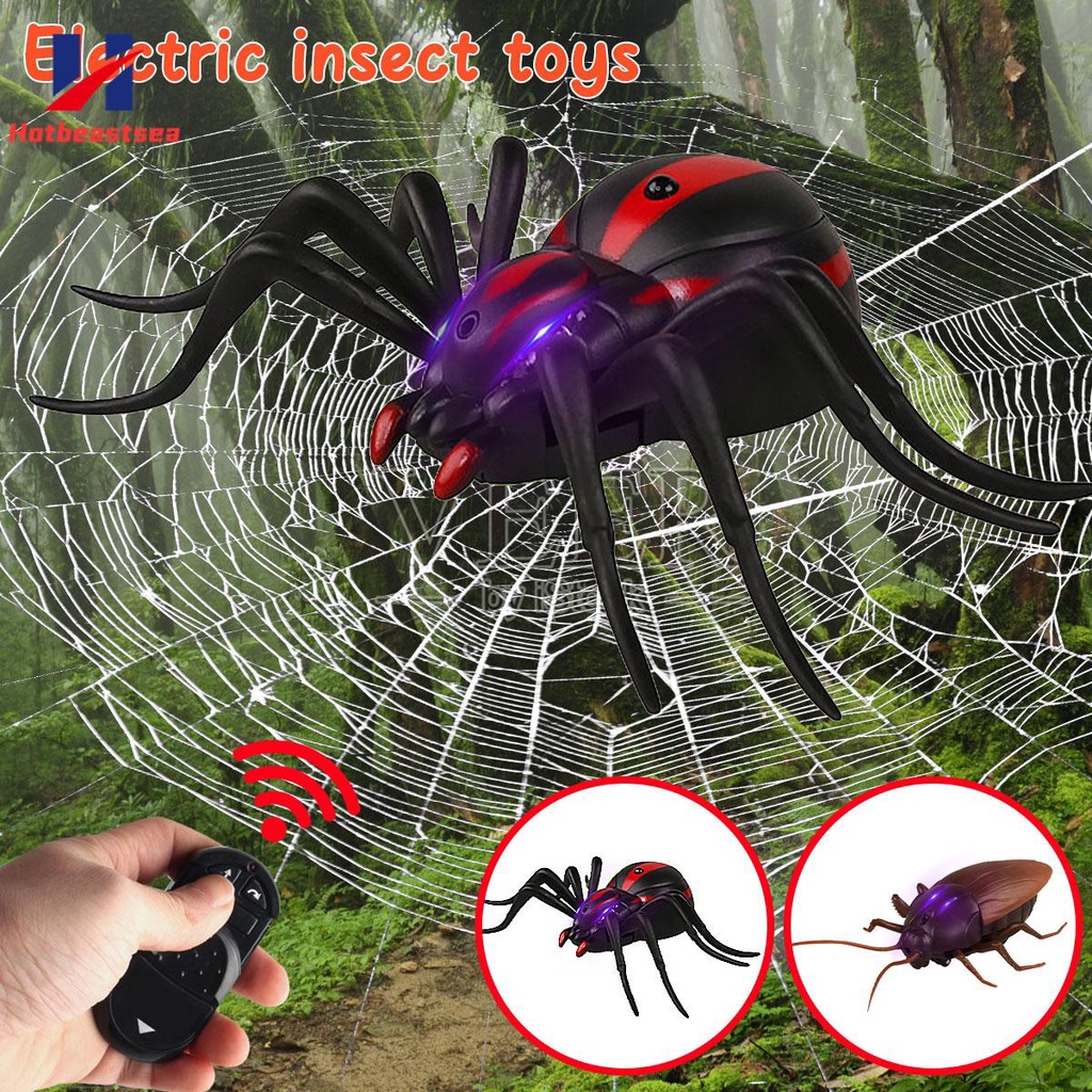 Remote Control Insects Infrared Remote Control Spider Toy Electric ...