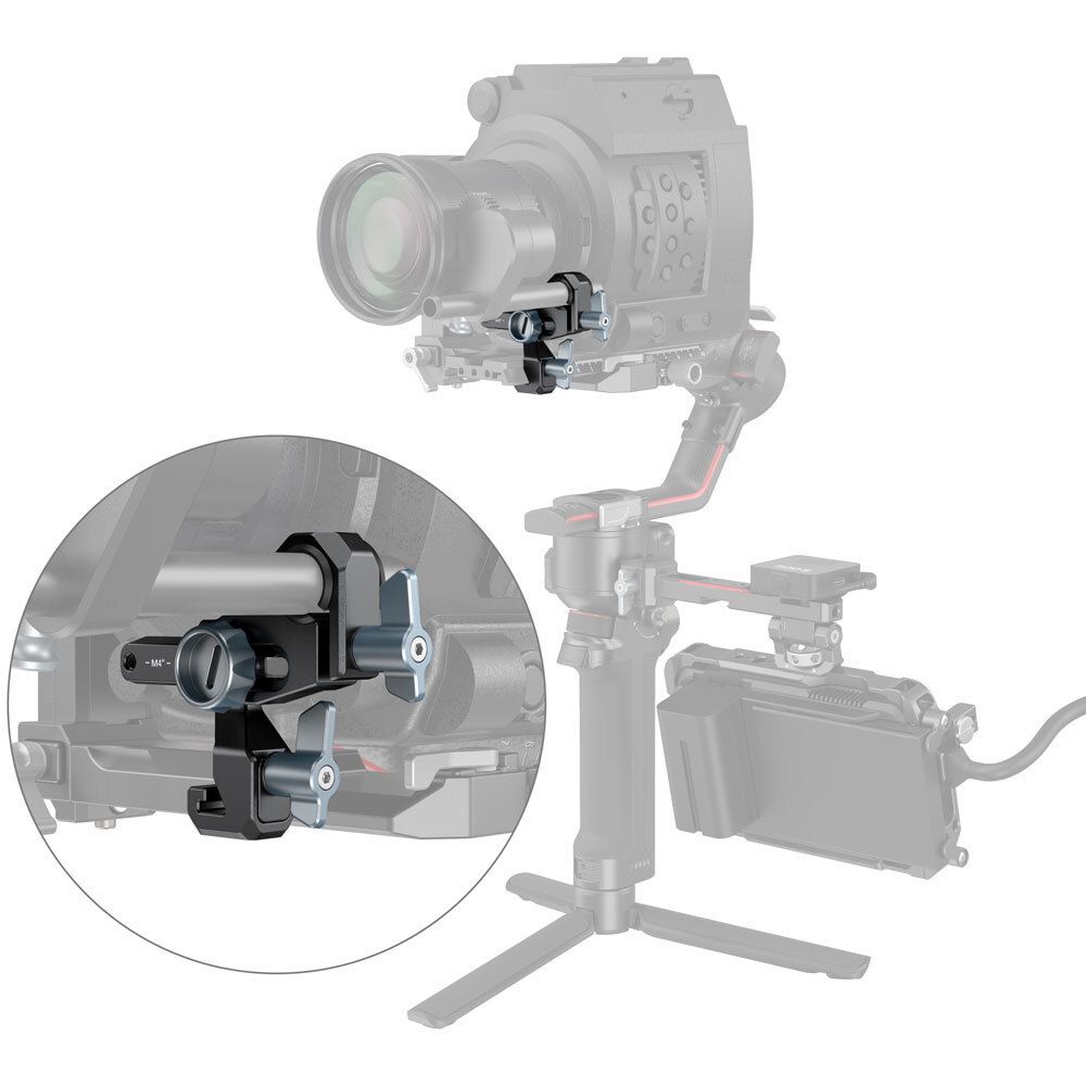 Smallrig focus Motor Rod Mount Component for DJI RS4 / RS4 Pro / RS3 / RS3 Pro / RS2 / RSC 2 ...