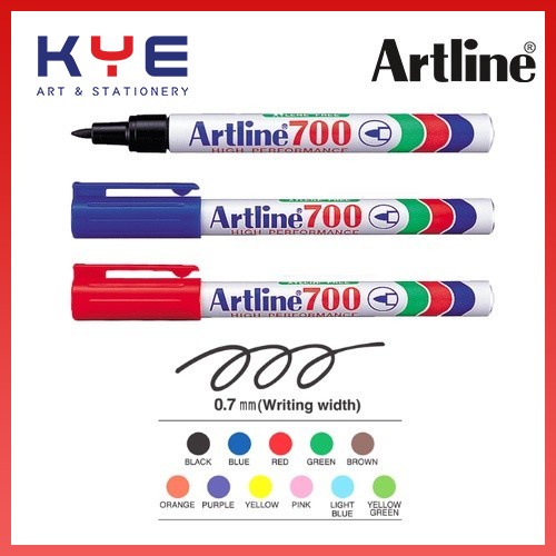 Artline Permanent Marker Pen 700 | Shopee Malaysia