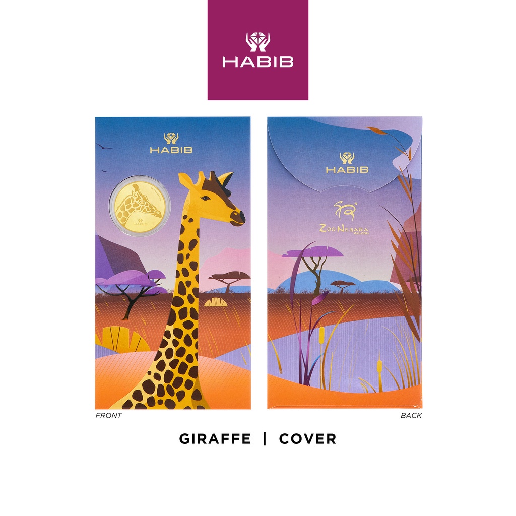 HABIB x Zoo Negara Collection 2023 | 999.9 Gold Wafer Coin (0.20g ...
