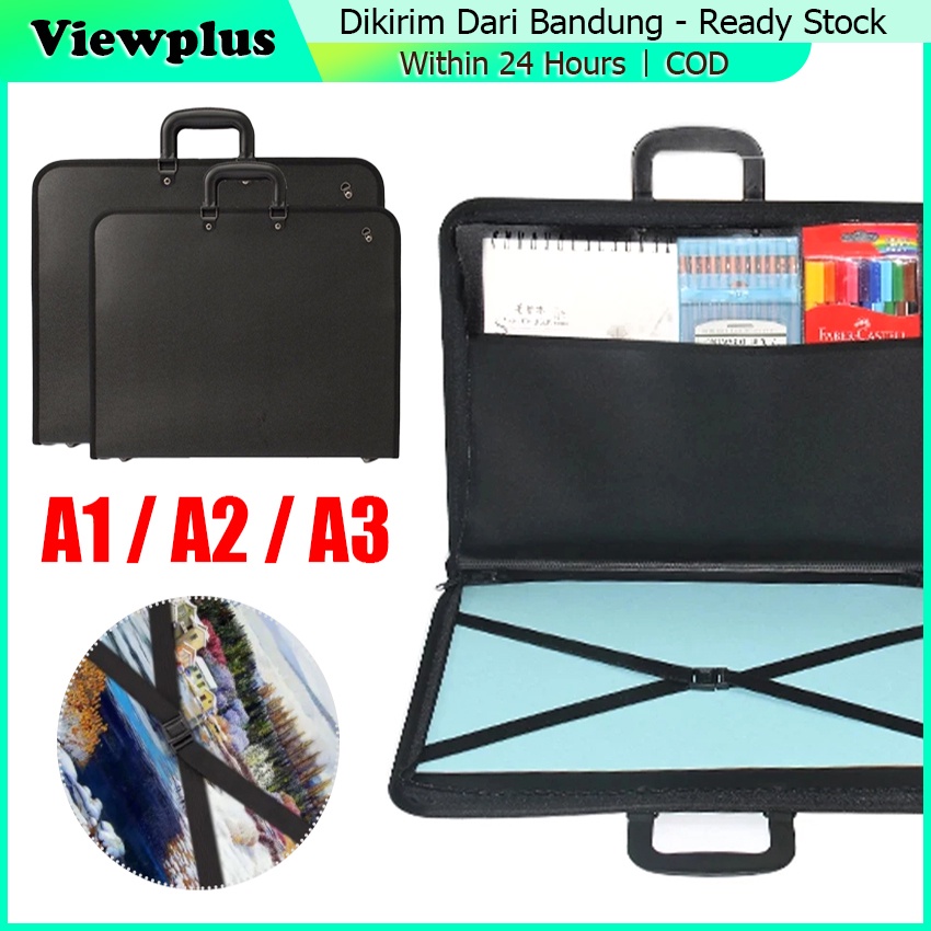 Waterproof Drawing Bag A1/A2/A3 Artist Case Art Portfolio Bag Map ...