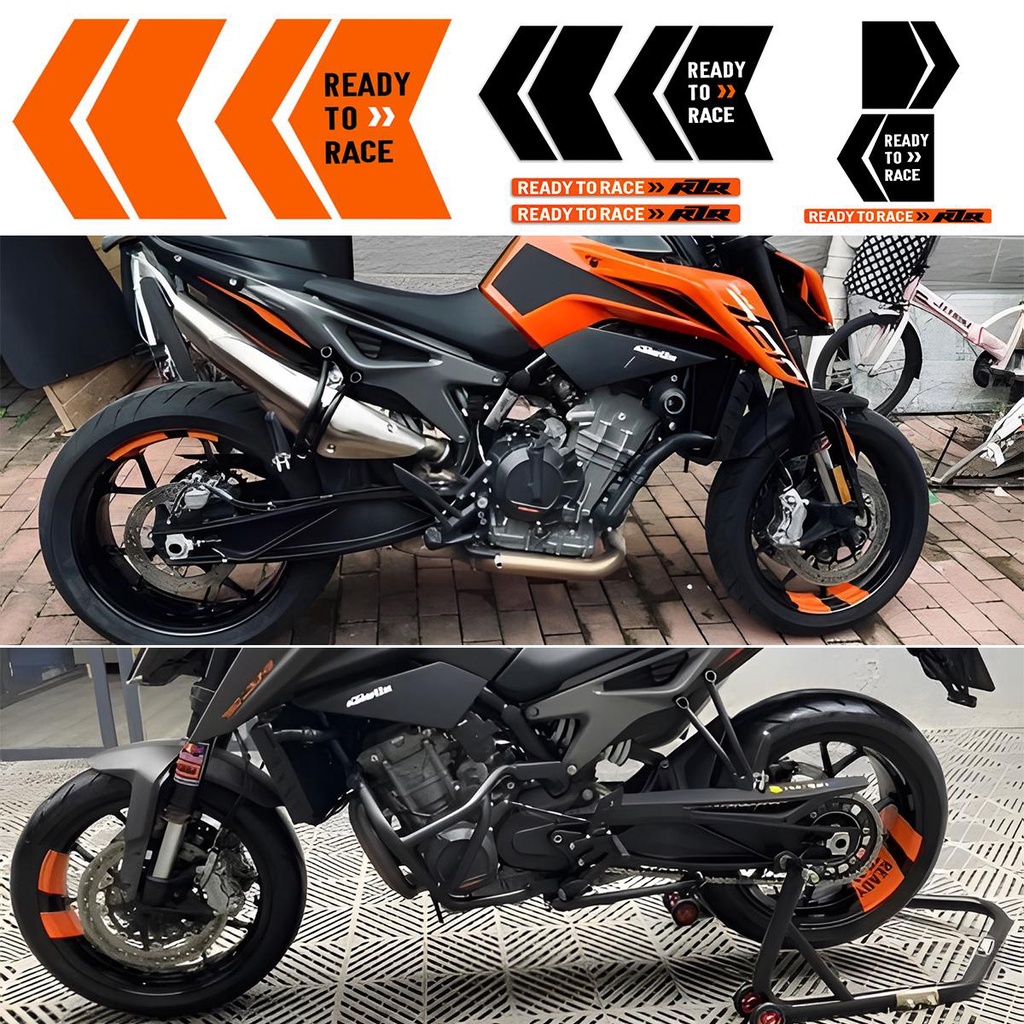 For KTM Motorcycle Stickers 790 1290 Super Duke Printed Improved Arrow ...