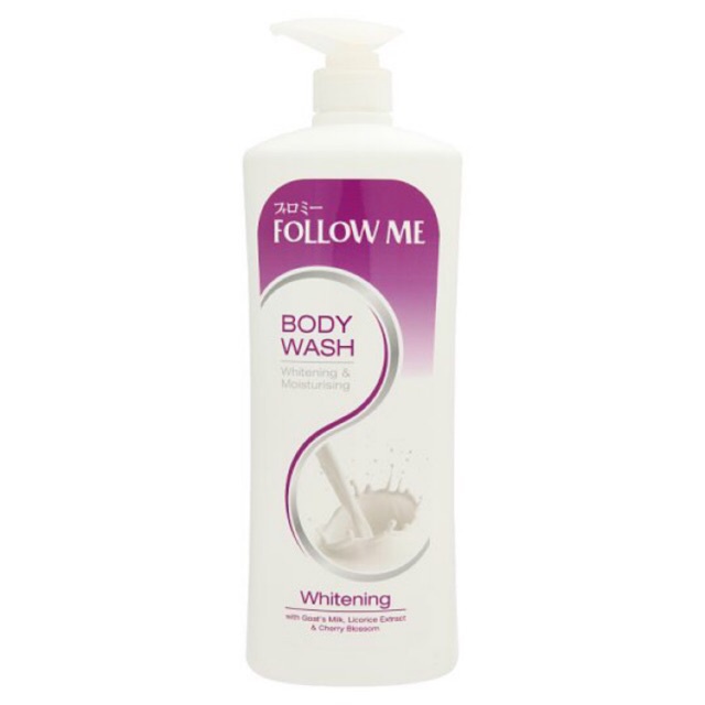 (Follow Me Body Wash Whitening & Moisturizing ( 1000ml ) | Shopee Malaysia