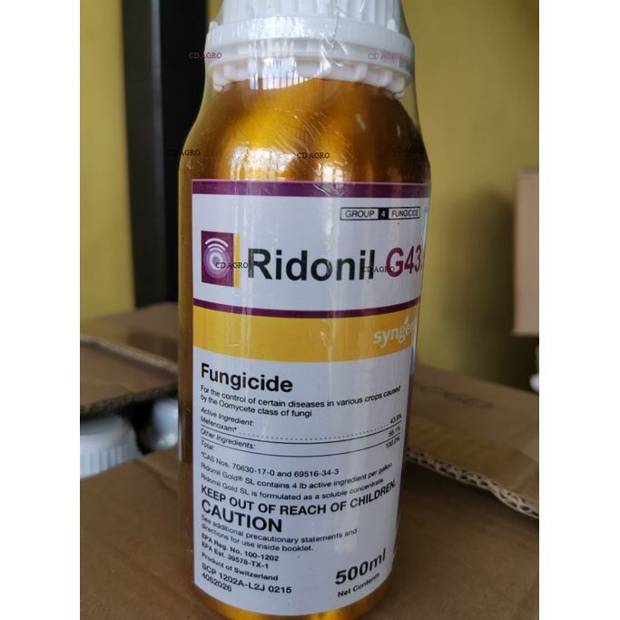 500ml Ridomil Thai Siam G43. 9SL FUNGICIDE RIDONIL RACUN KULAT | Shopee ...