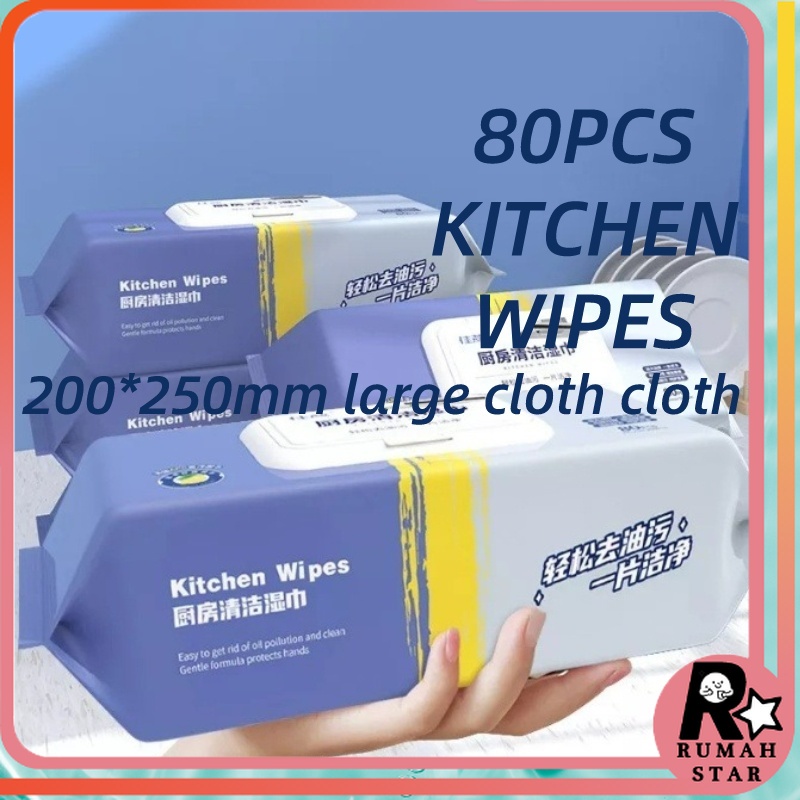 80pcs Kitchen Cleaning Wipes Strong Decontamination Kitchen Cleaning ... 80pcs Kitchen Cleaning Wipes Strong Decontamination Kitchen Cleaning ...