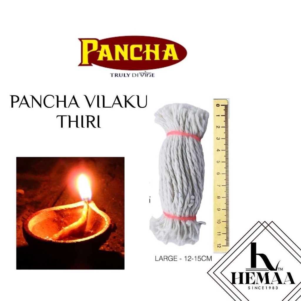 Oil Lamp Cotton Wicks | Vilakku Thiri | Spiral Thiri | Shopee Malaysia