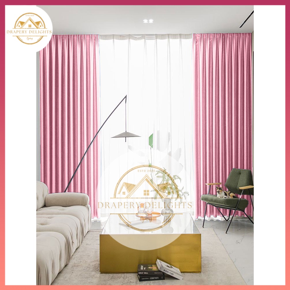 A6 Ready Made Curtain!!! Siap Jahit Langsir, LANGSIR RAYA Kain Blackout ...