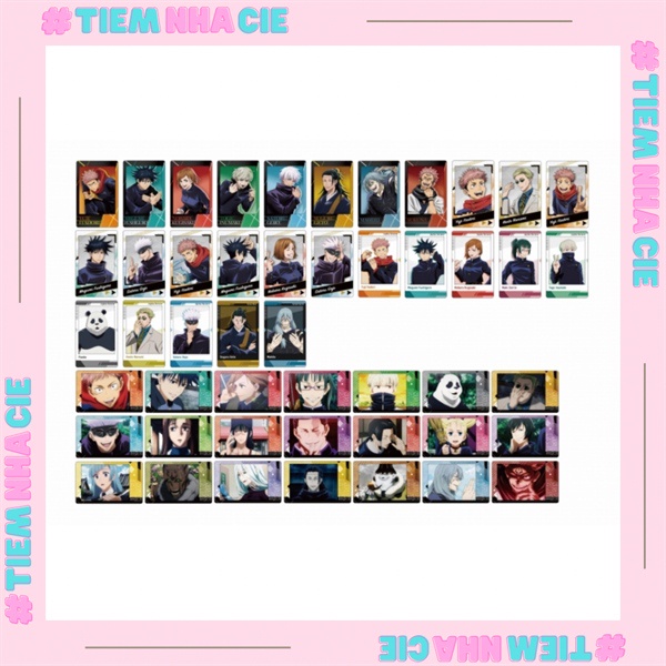 [Cie's Shop] [AVAILABLE] JJK Jujutsu Kaisen snap dignity card | Shopee ...
