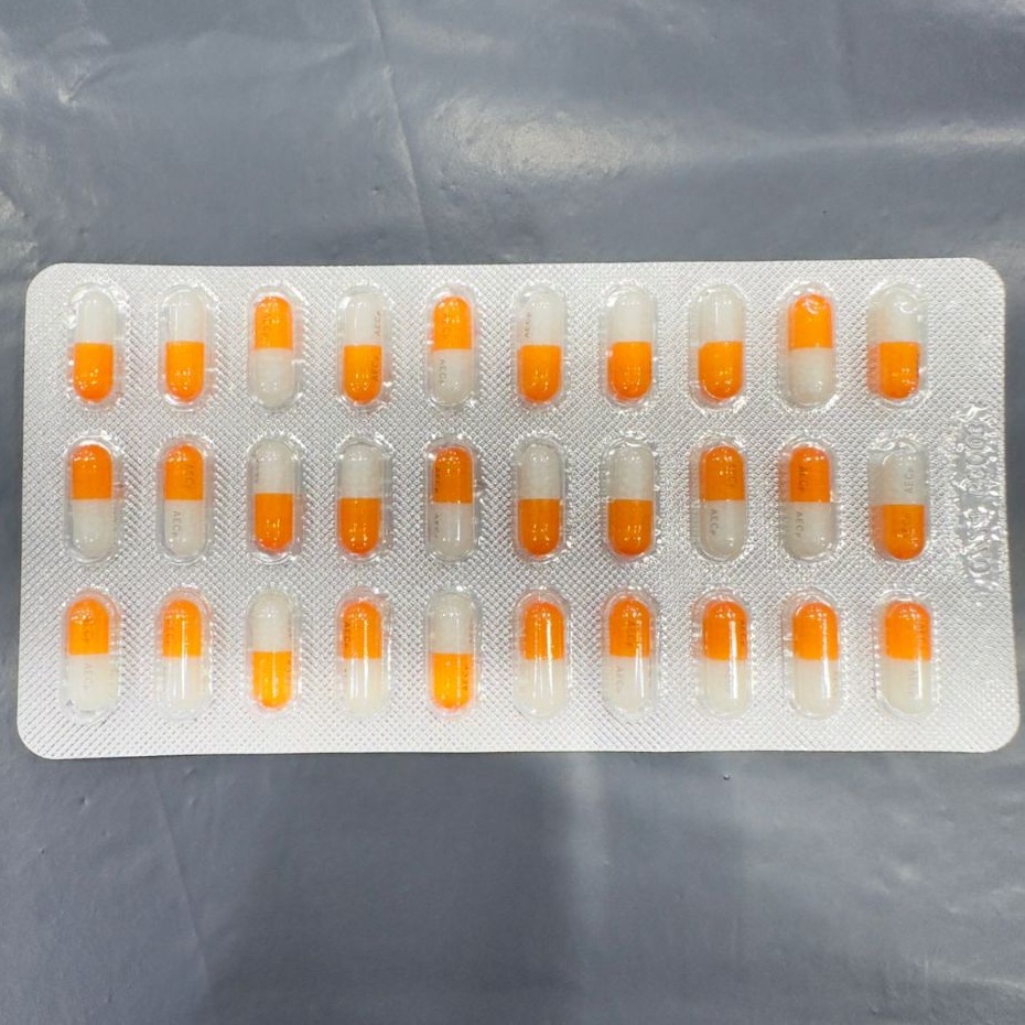 EXP 07/2024 Casprin ( Aspirin 100mg + Glycine 45mg ) 30 Capsules ...