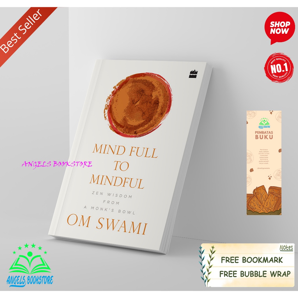 [ENGLISH] Mind Full to Mindful by Om Swami | Shopee Malaysia