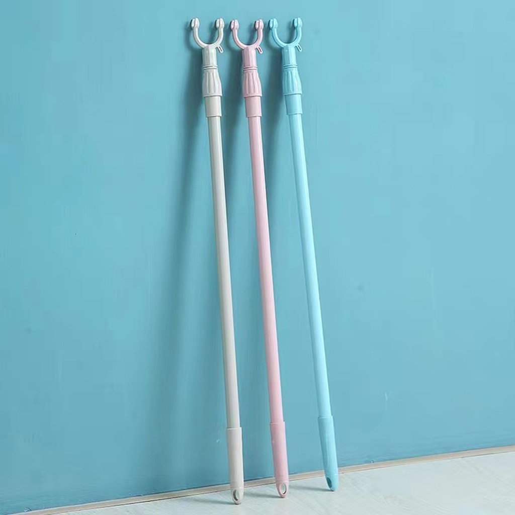 Adjustable Clothes Pole Fork U-shaped Clothes Hook Picker Clothes Fork ...