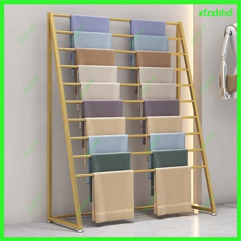 Scarf Bracket Clothing Display Stand Floor Pants Silk Scarf Fabric ...