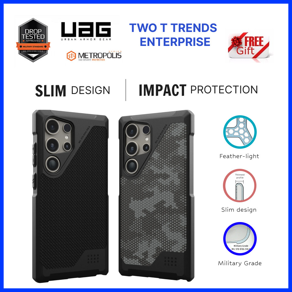Samsung Galaxy S25 Ultra UAG Metropolis LT Magnetic Case Bumper Protection Cover ORIGINAL ...