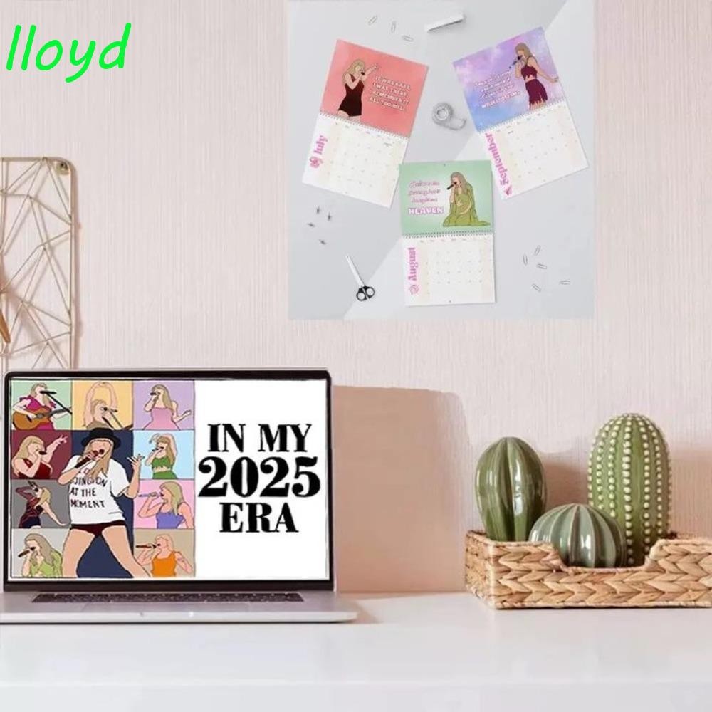 LLOYD Hand Drawn Taylor Swift Calendar, Schedule Yearly Agenda Taylor ...