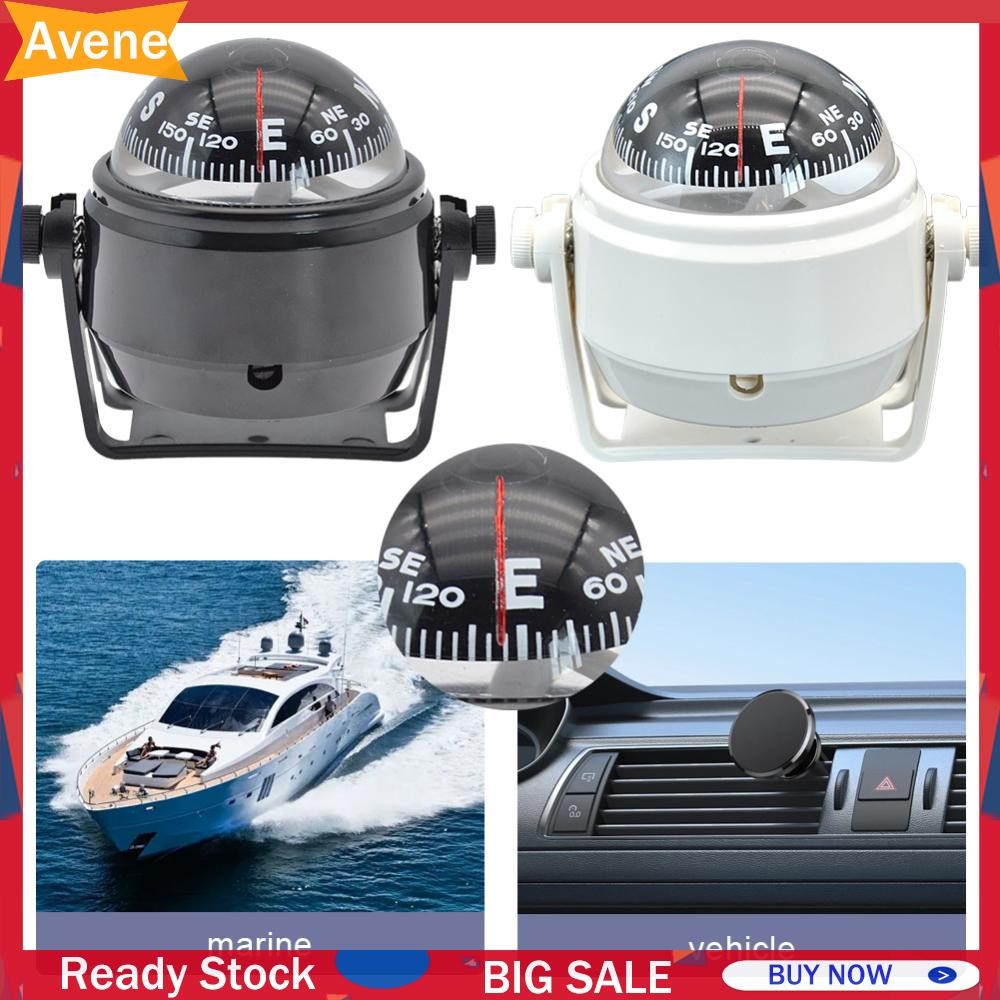 Ball Shaped Nautical Compass Sea Pivoting Marine Boat Compass for Car ...