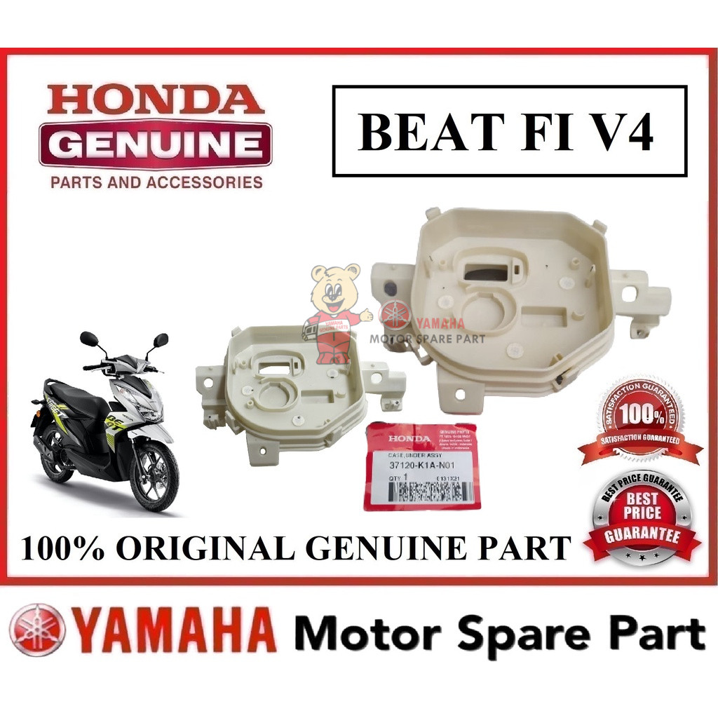 100% ORIGINAL HONDA BEAT110 FI V4 METER UNDER CASE 37120-K1A-N01 ...
