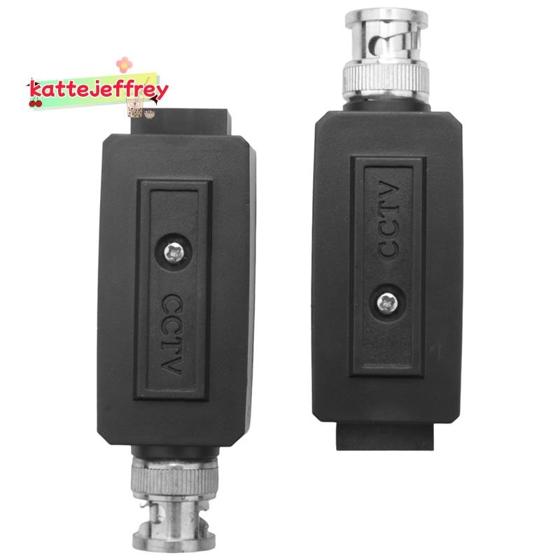 CCTV Camera Coax BNC RJ45 UTP Cat5 Active Video Balun Transceiver Pair | Shopee Malaysia