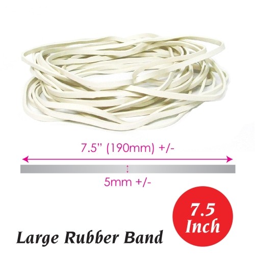 Elastic White Rubber Band | Large Postman Rubber Band | Post Rubber ...